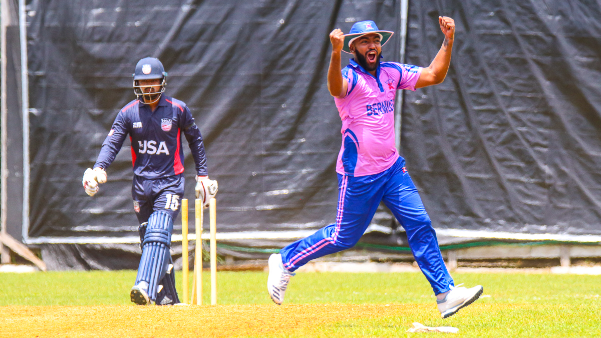 USA Cricket: Rawlins sparks Bermuda to first win over USA since 2013 ...